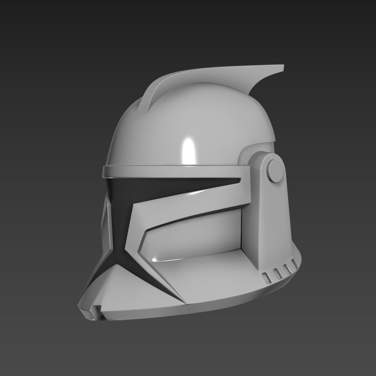 Star Wars TCW Clone Trooper Phase 1 Helmet Cosplay 3D model 3D ...