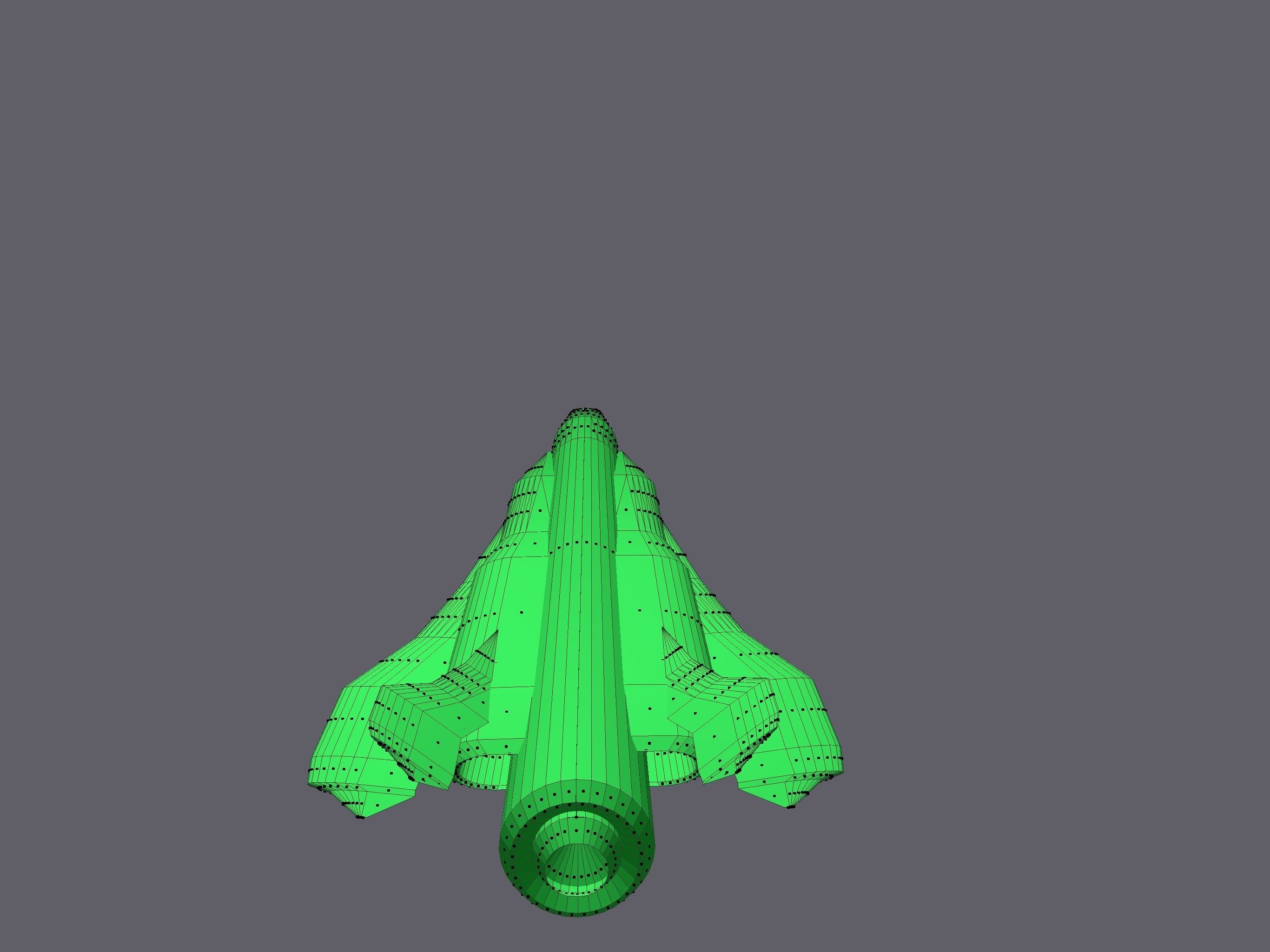 Hypersonic missile free 3D model | CGTrader