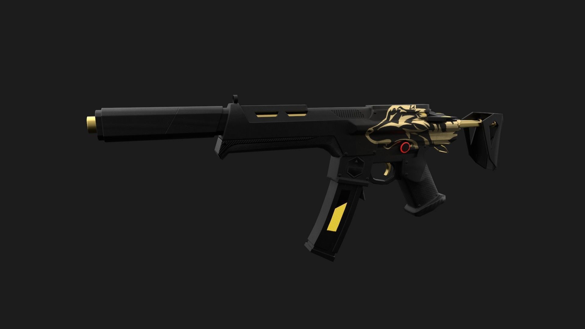 3D model Sci-fi Spectre M4 VR / AR / low-poly | CGTrader