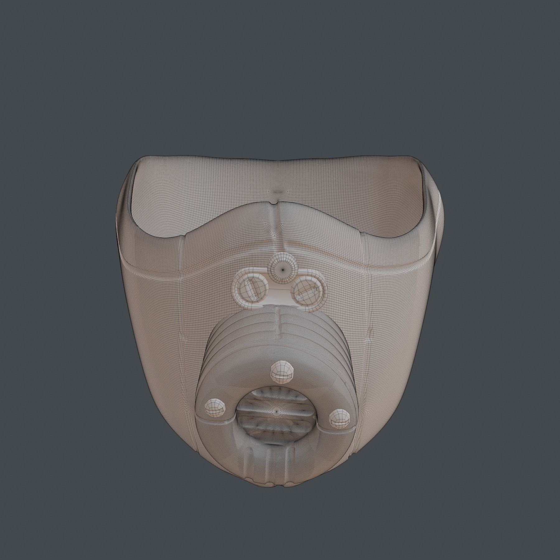 gas mask sculpt 3d printable 3D model | CGTrader