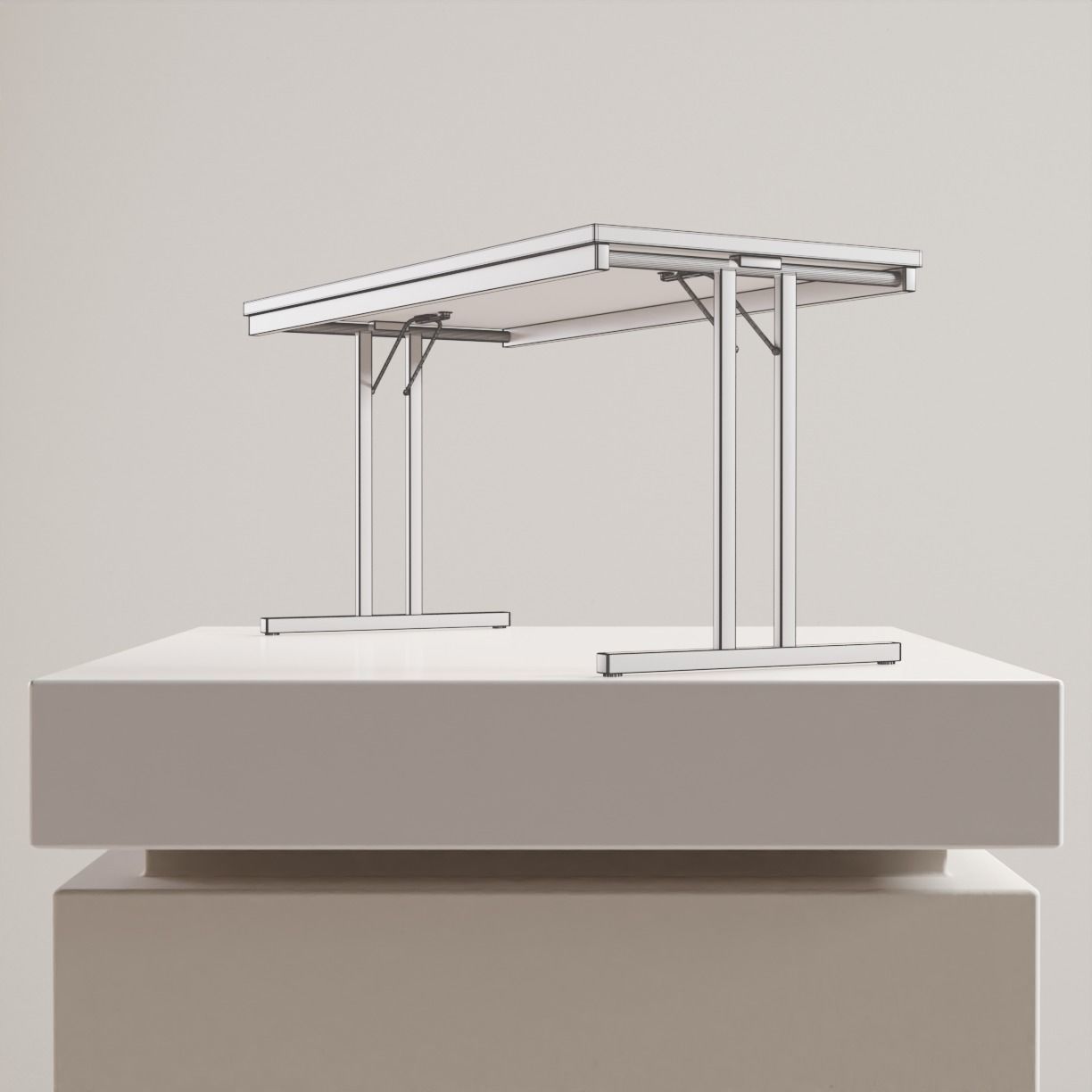 Folding Table for Architecture free VR / AR / low-poly 3D model | CGTrader