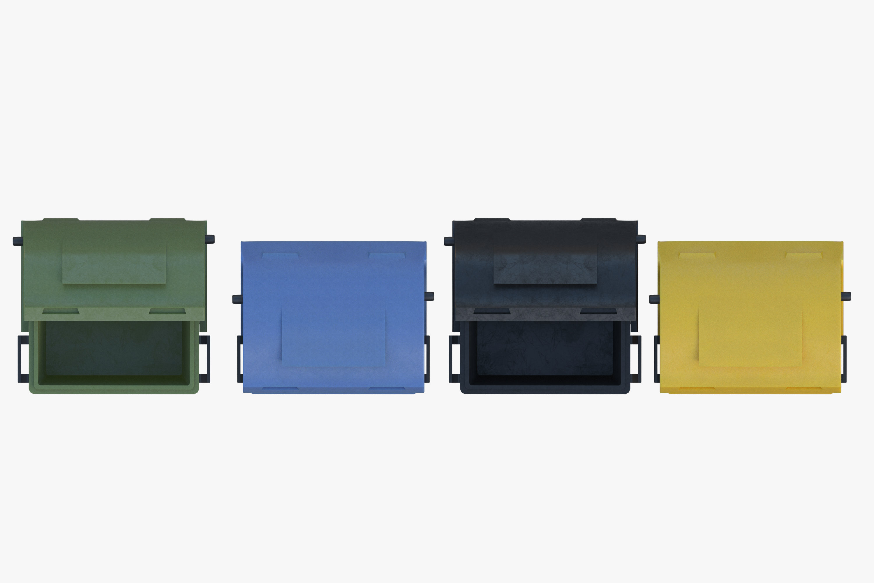 garbage container 3D model | CGTrader