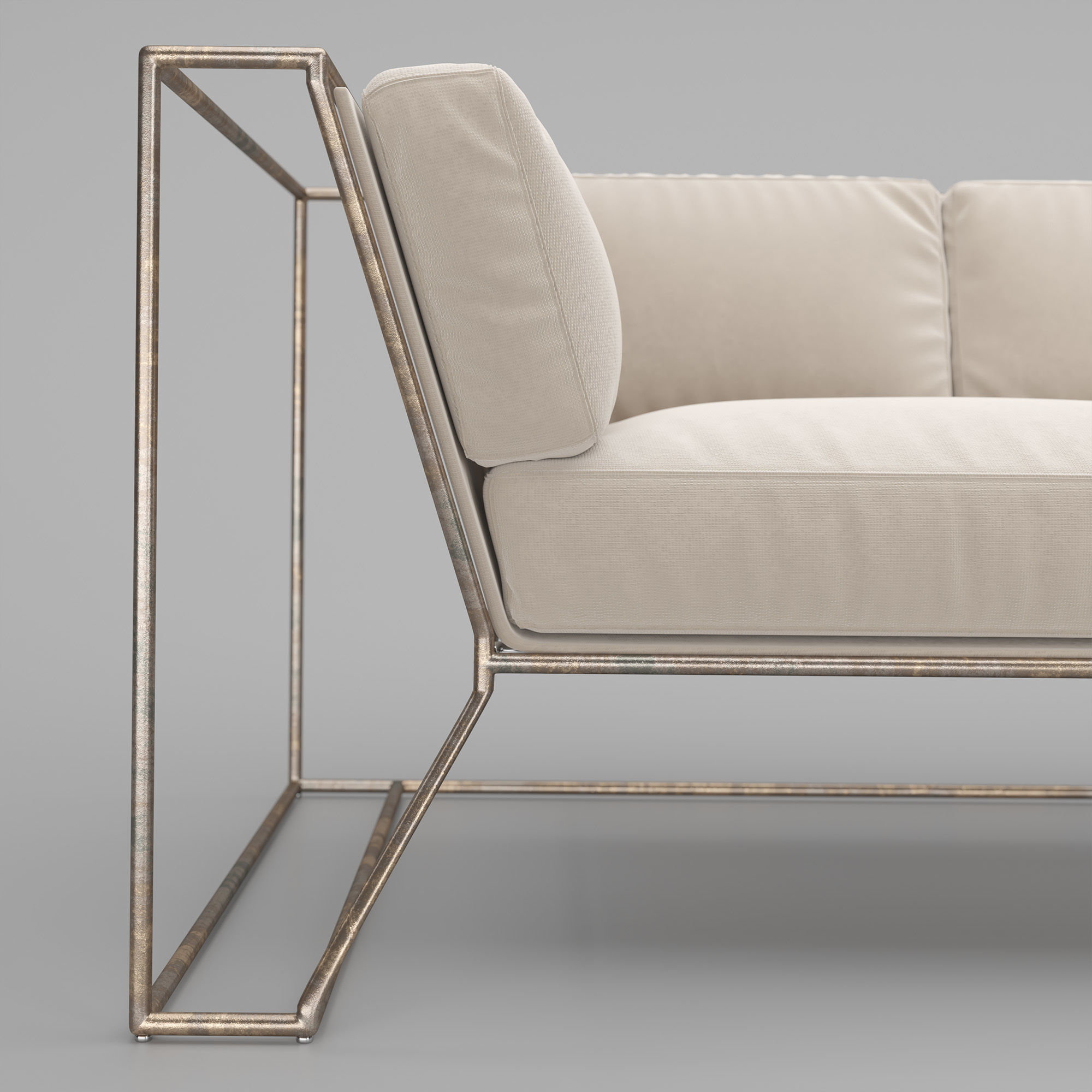 Molly Sofa free 3D model | CGTrader