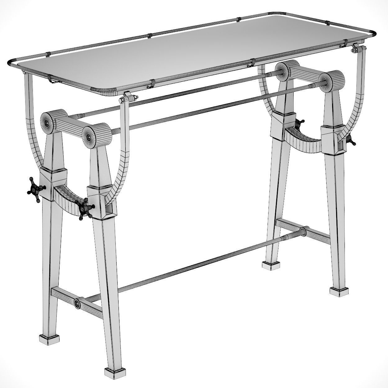 GO HOME CHARTING TABLE 3D model | CGTrader