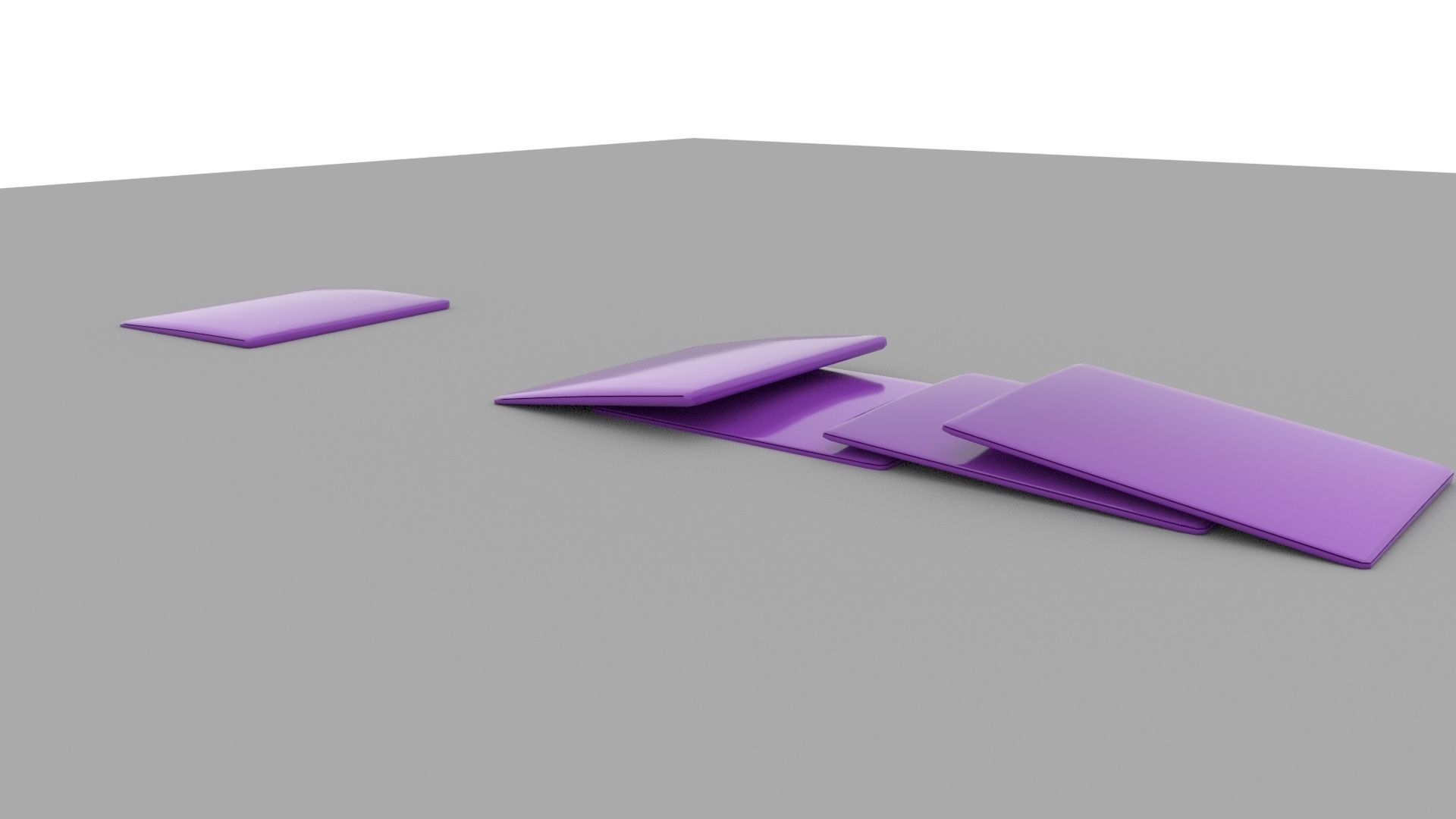 Thin folders 3D model | CGTrader