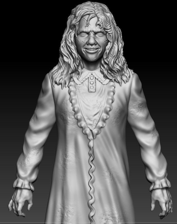 REGAN THE EXORCIST 3D model | CGTrader