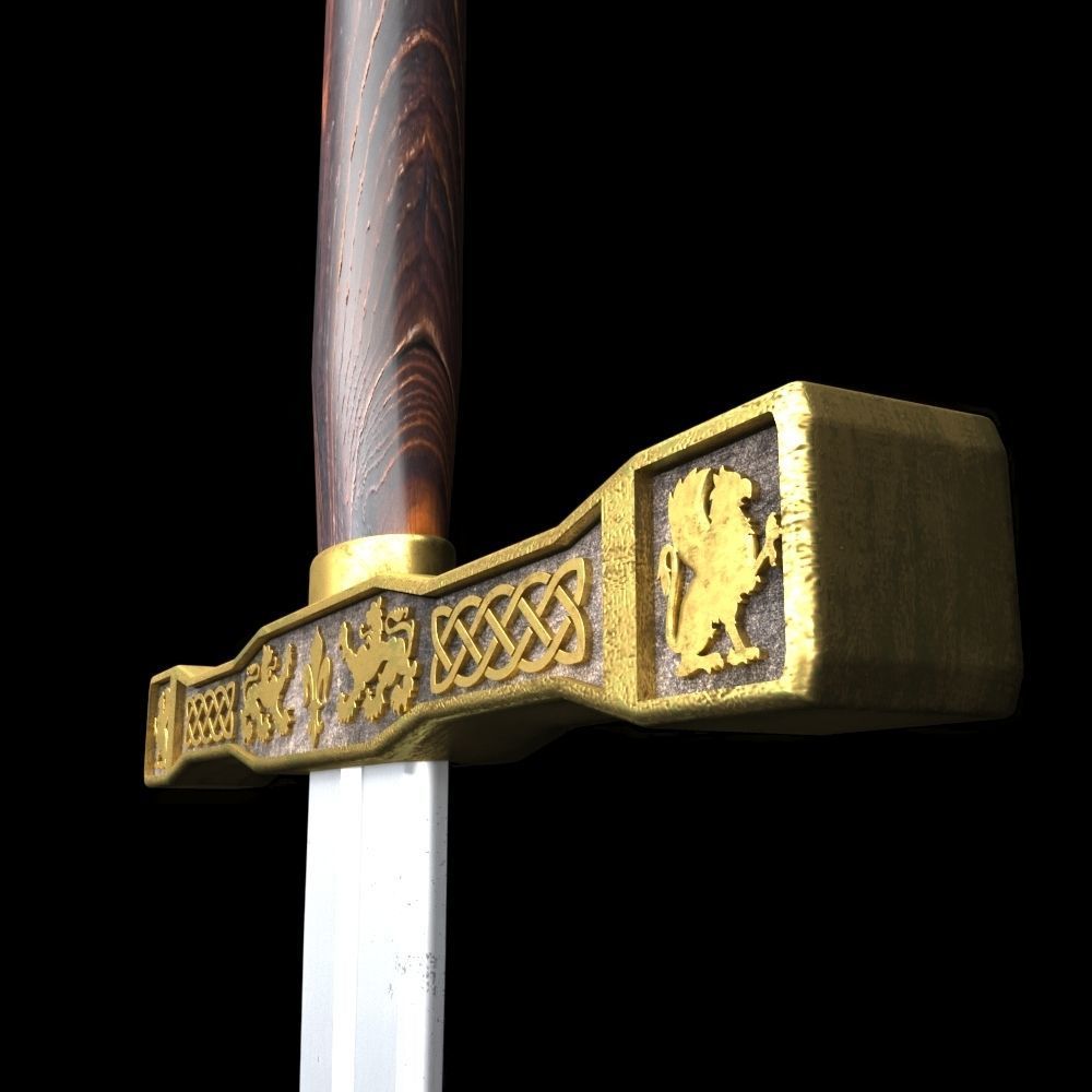 King Arthurs sword 3D model | CGTrader