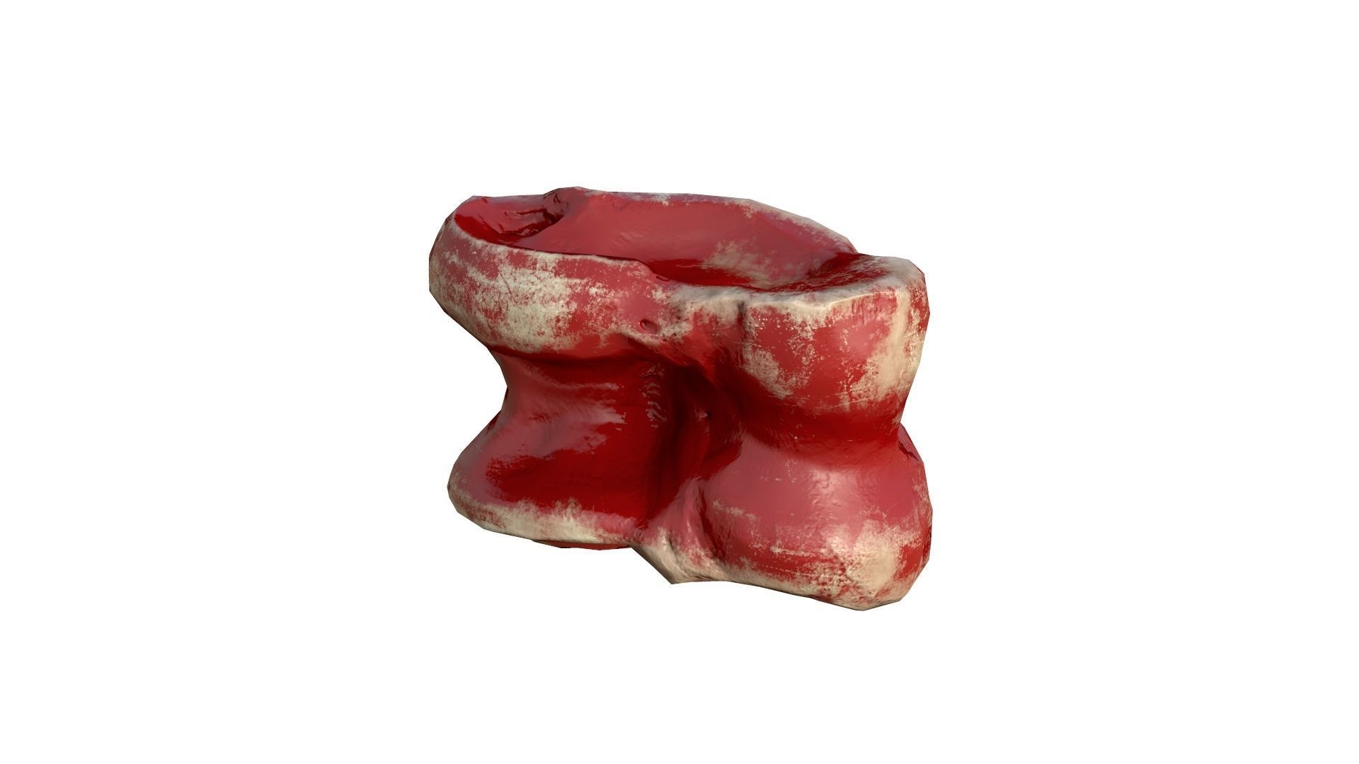 3D model Asyq Red Bone VR / AR / low-poly | CGTrader