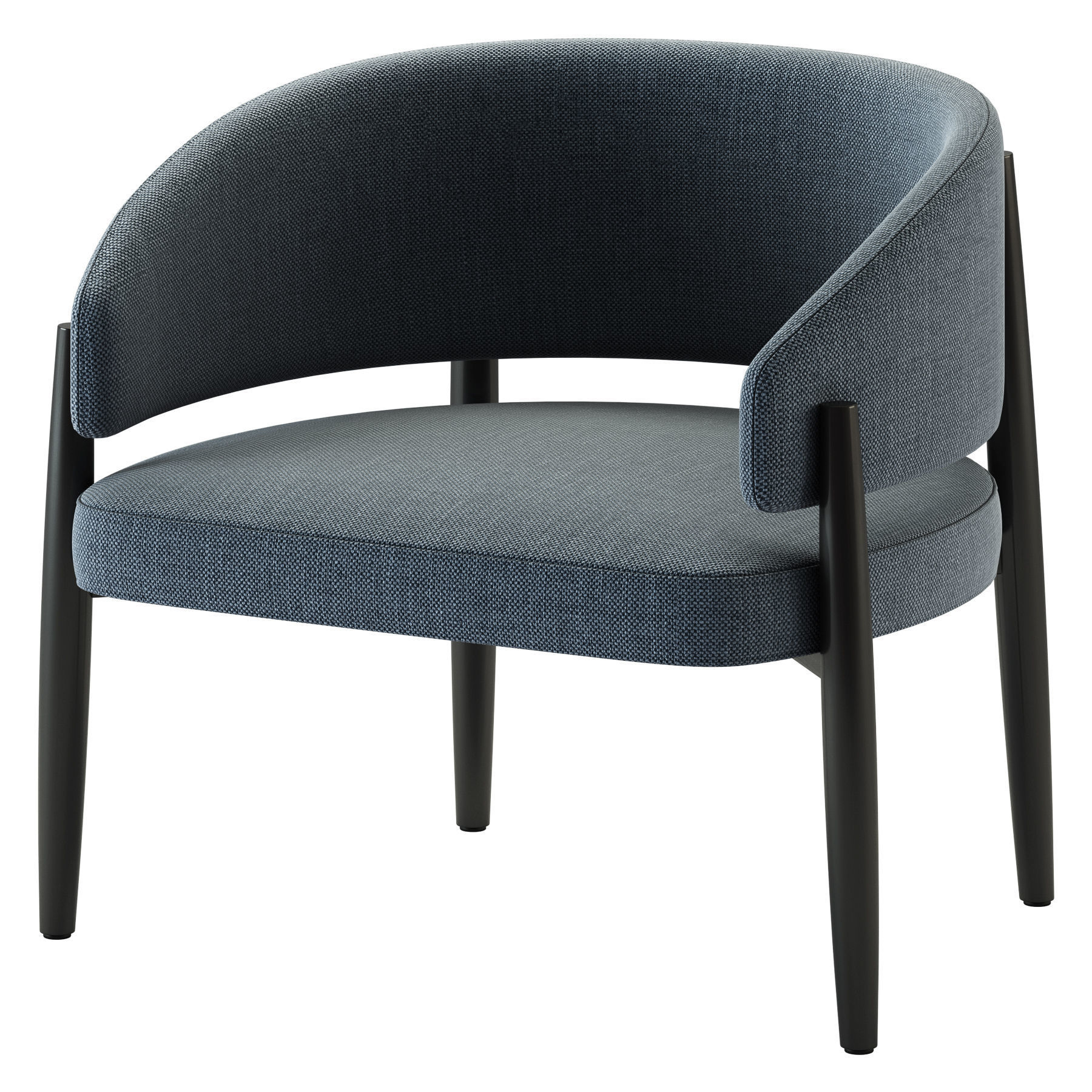 Porro Frank Club Armchair 3D model | CGTrader