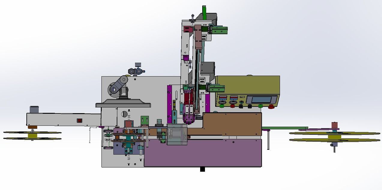 Semiconductor automatic taping machine 3D model | CGTrader