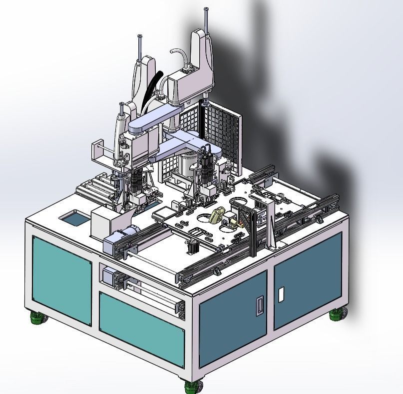 Camera assembly machine 3D model | CGTrader