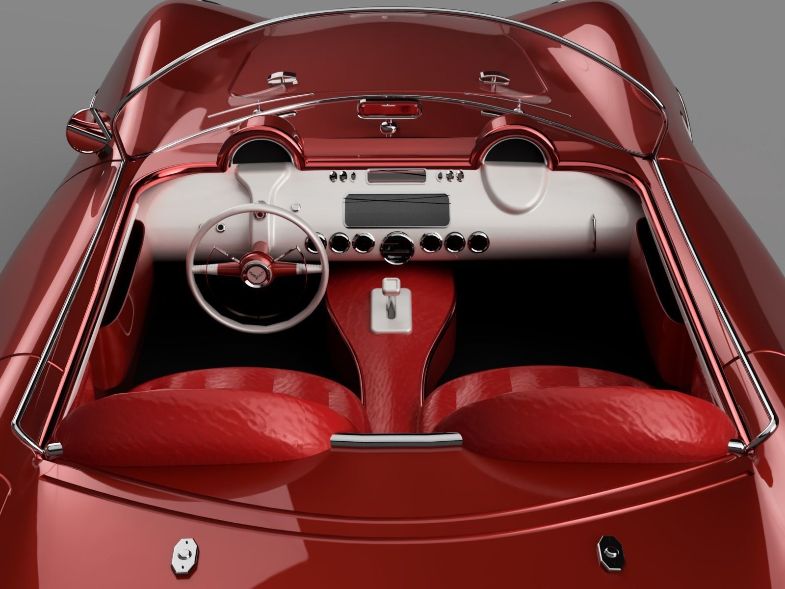 Chevrolet Corvette 3D model 3D printable | CGTrader