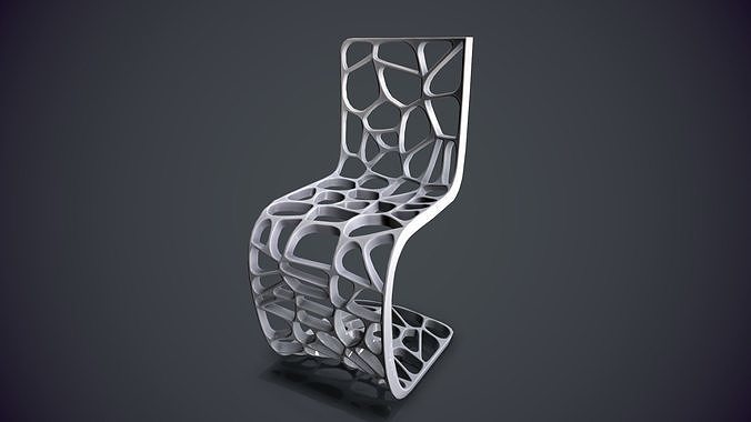 3D model The designer chair VR / AR / low-poly | CGTrader