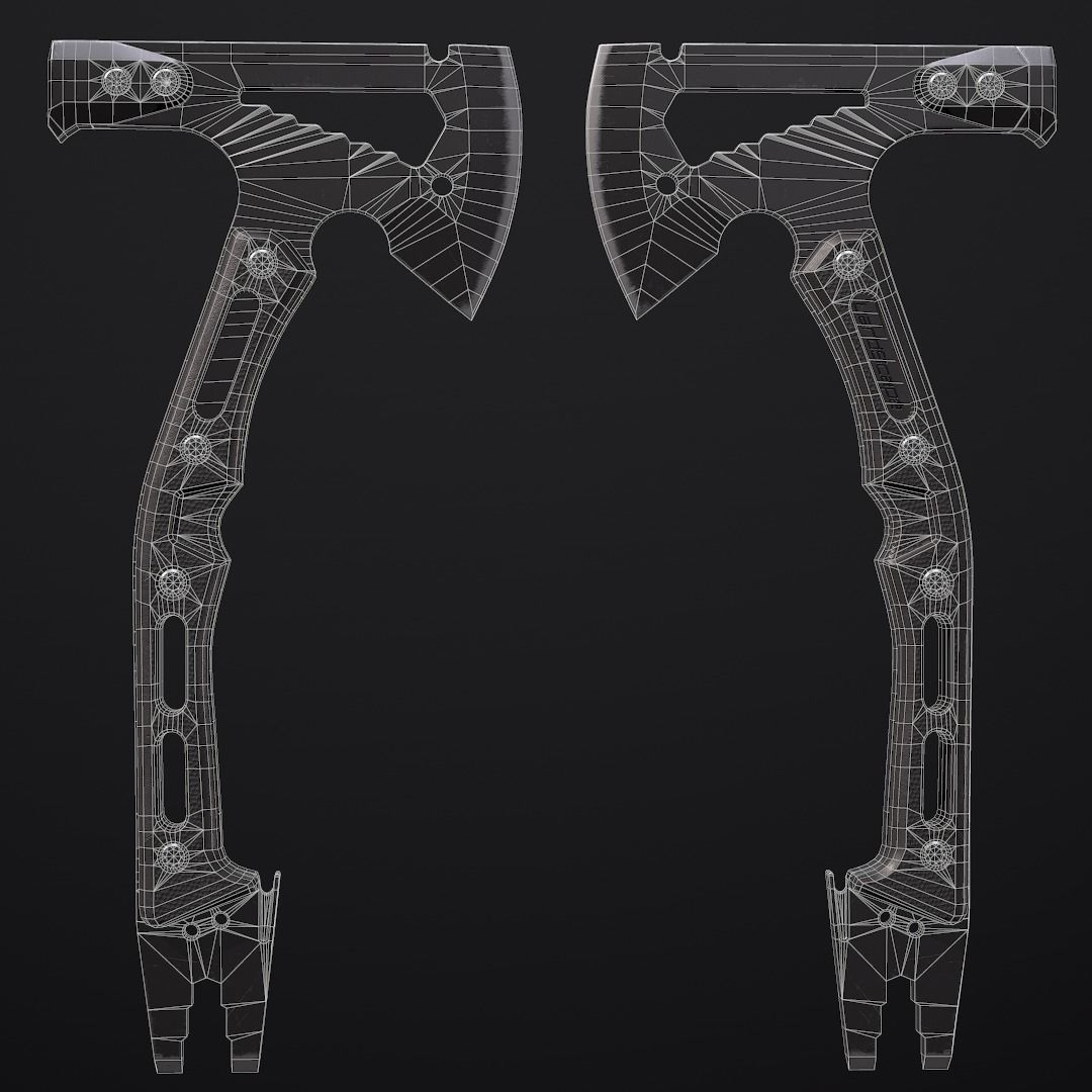 3D model Multi-Mission Axe VR / AR / low-poly | CGTrader