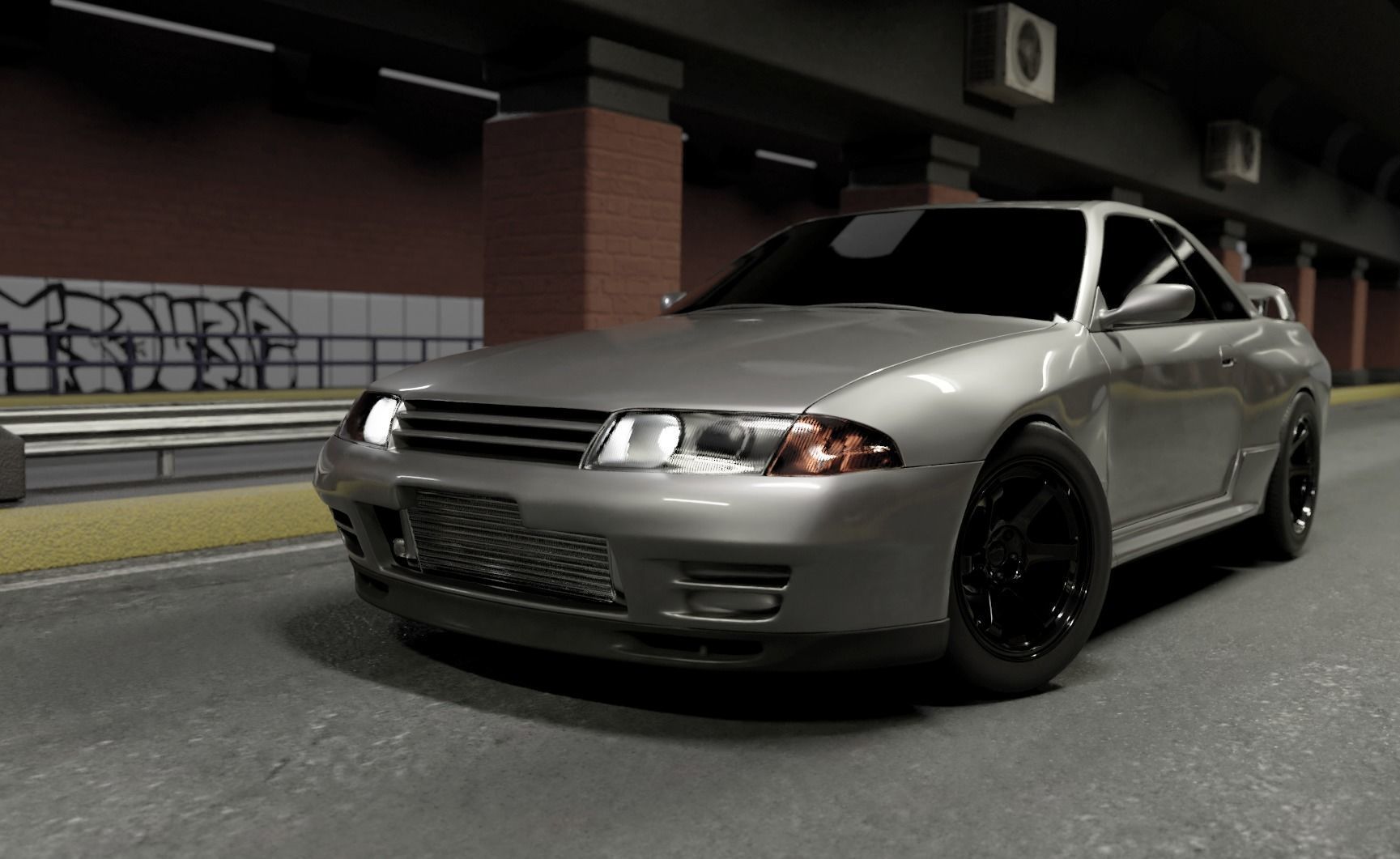 Nissan GTR R32 3D model | CGTrader