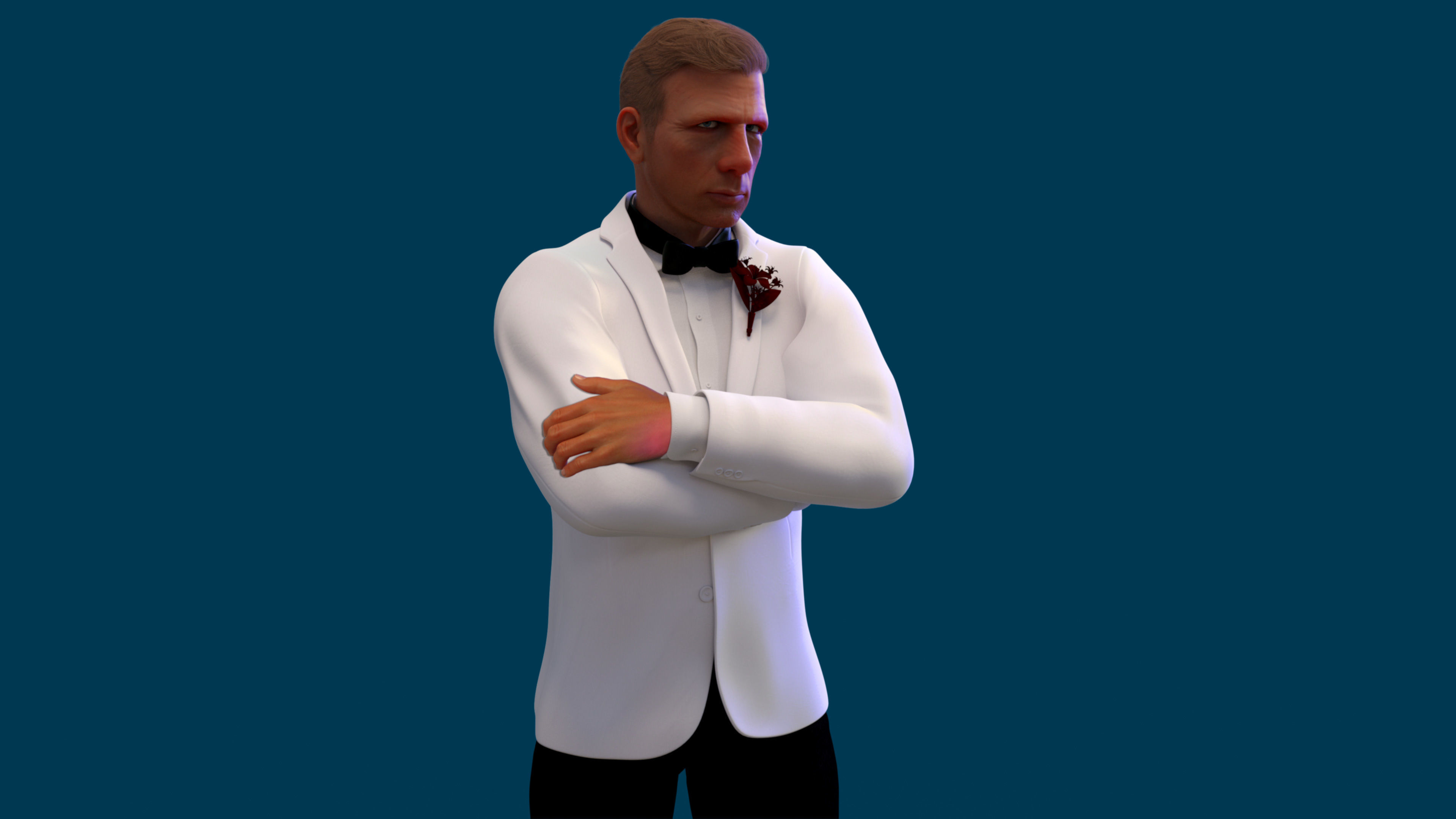 James Bond - Daniel Craig 3D model animated rigged | CGTrader