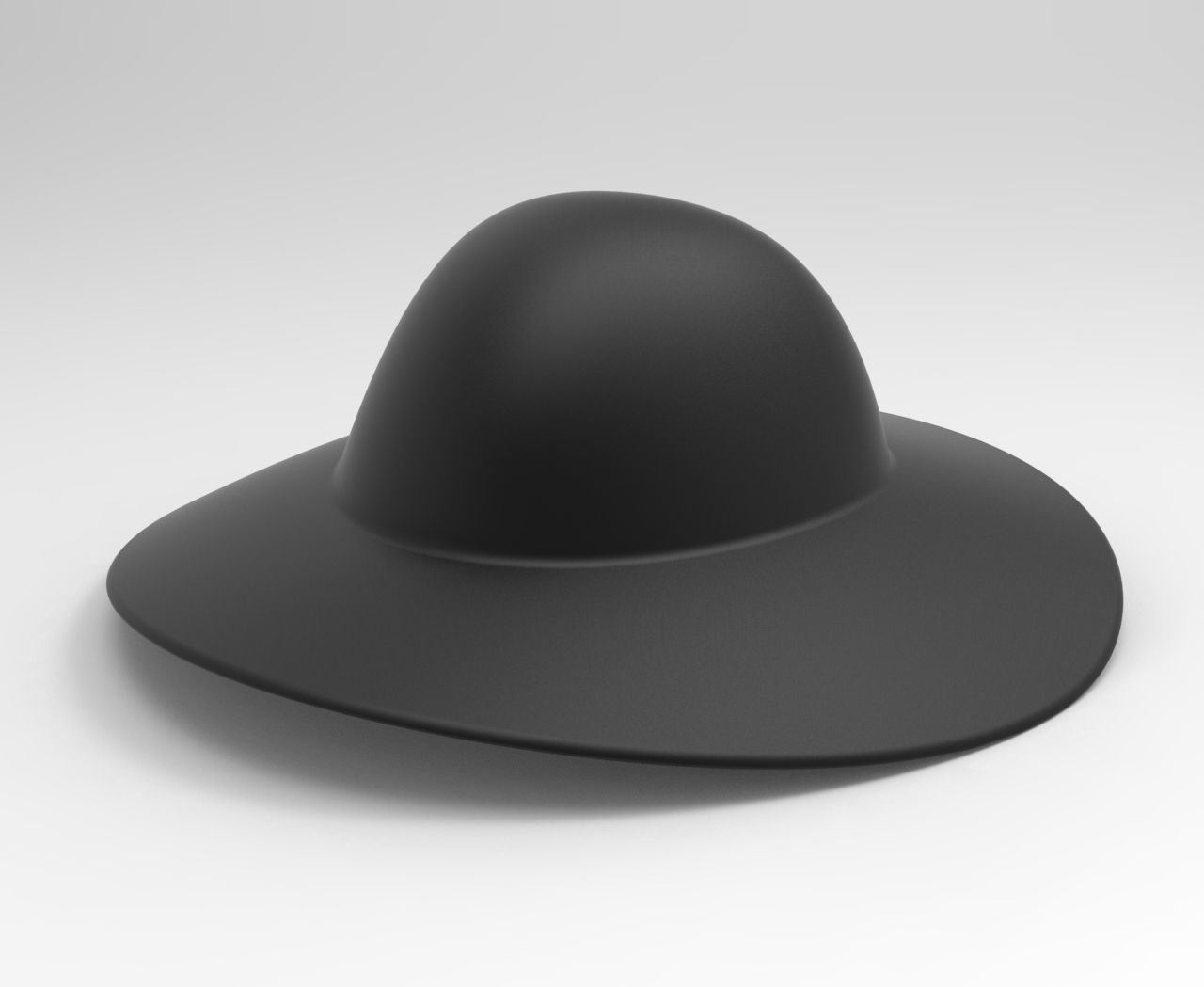 Basic Hat 3D model | CGTrader