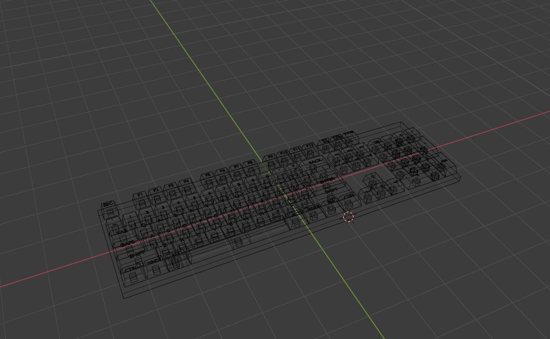 Rgb Keyboard free 3D model | CGTrader
