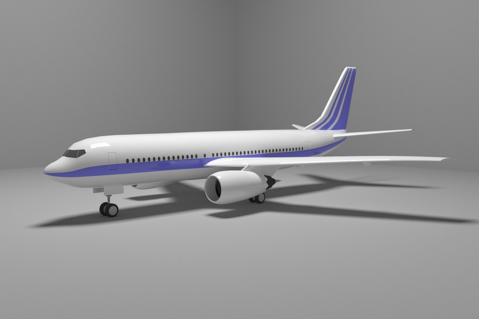 Airplane B737 3D model | CGTrader