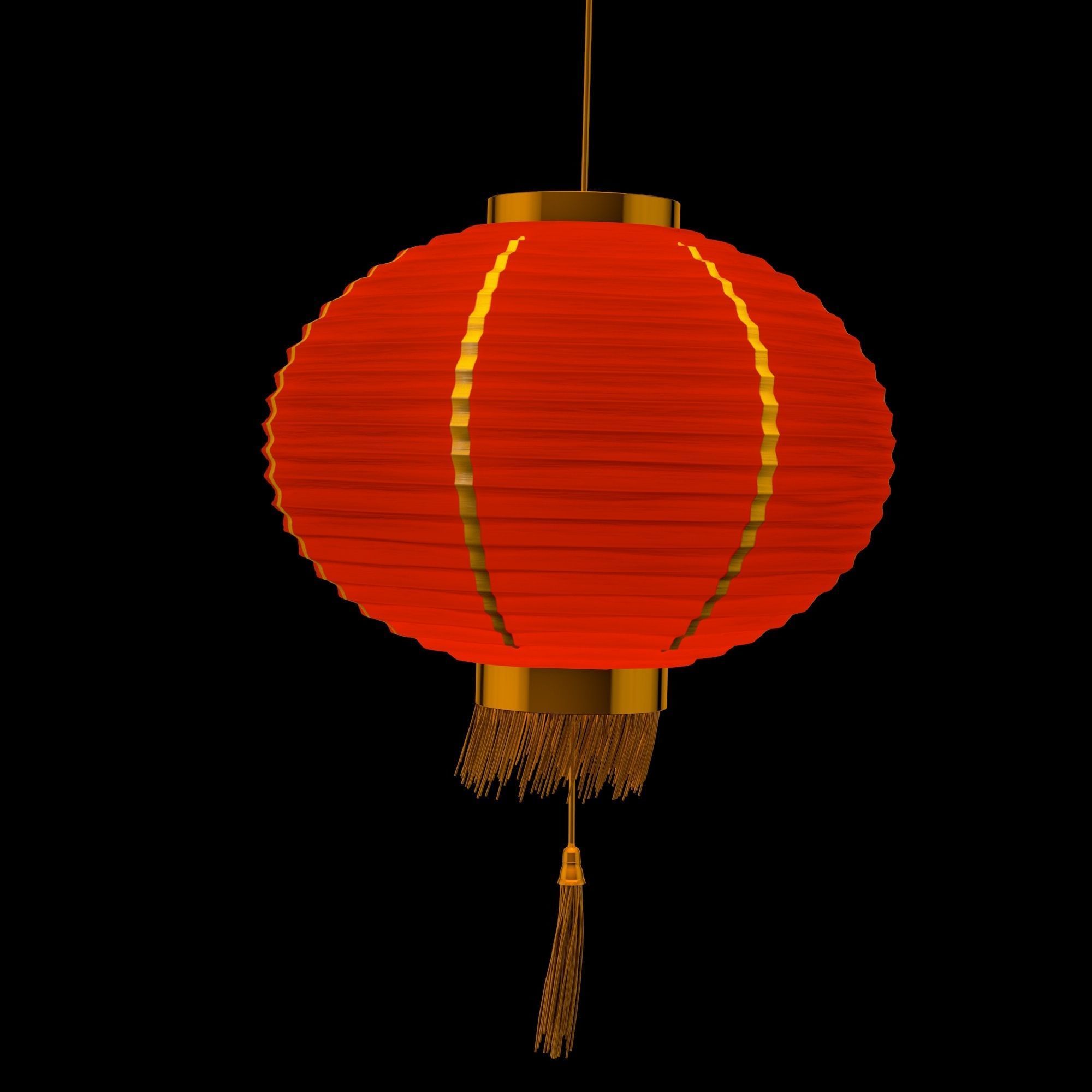 China lamp lantern animated 3D model animated | CGTrader
