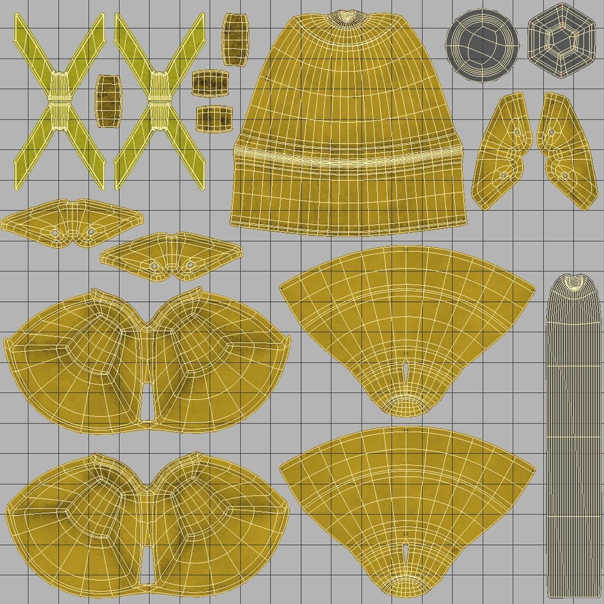 3D model Lake Sunset VR / AR / low-poly | CGTrader