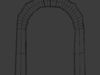 Stone Brick Gateway free 3D model | CGTrader