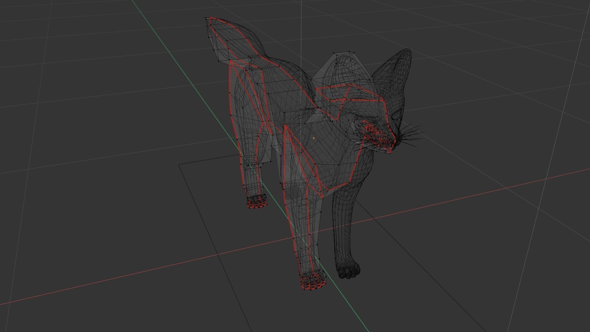 Serval Cat Game Ready Model Unreal Engine 3D model animated rigged ...