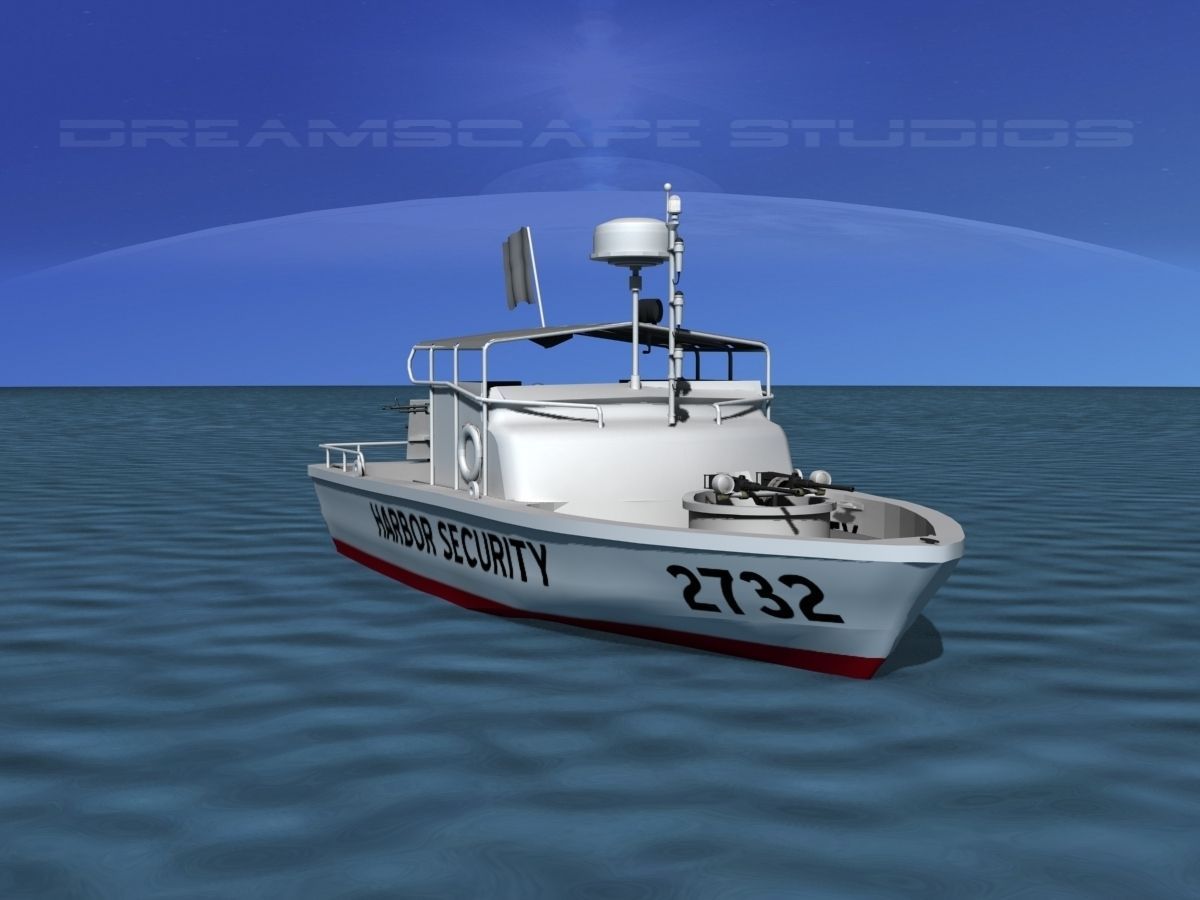 PBR Patrol Boat Riverine 3D model rigged | CGTrader