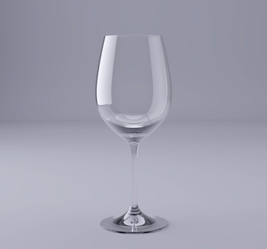 3D model Wine Glass Low-poly | CGTrader