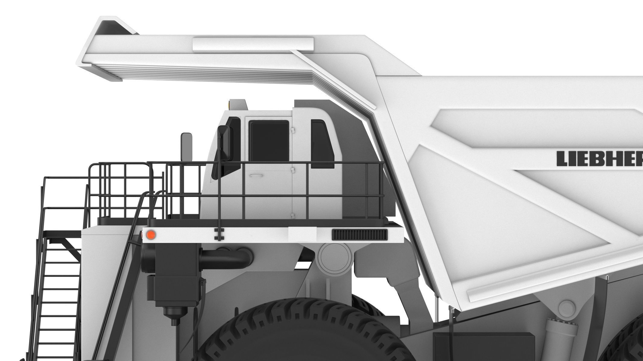 Liebherr T284 Mining Truck T 284 3D model | CGTrader