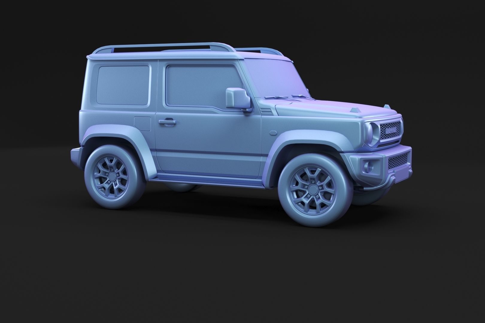 Small Japan 4x4 3D model | CGTrader