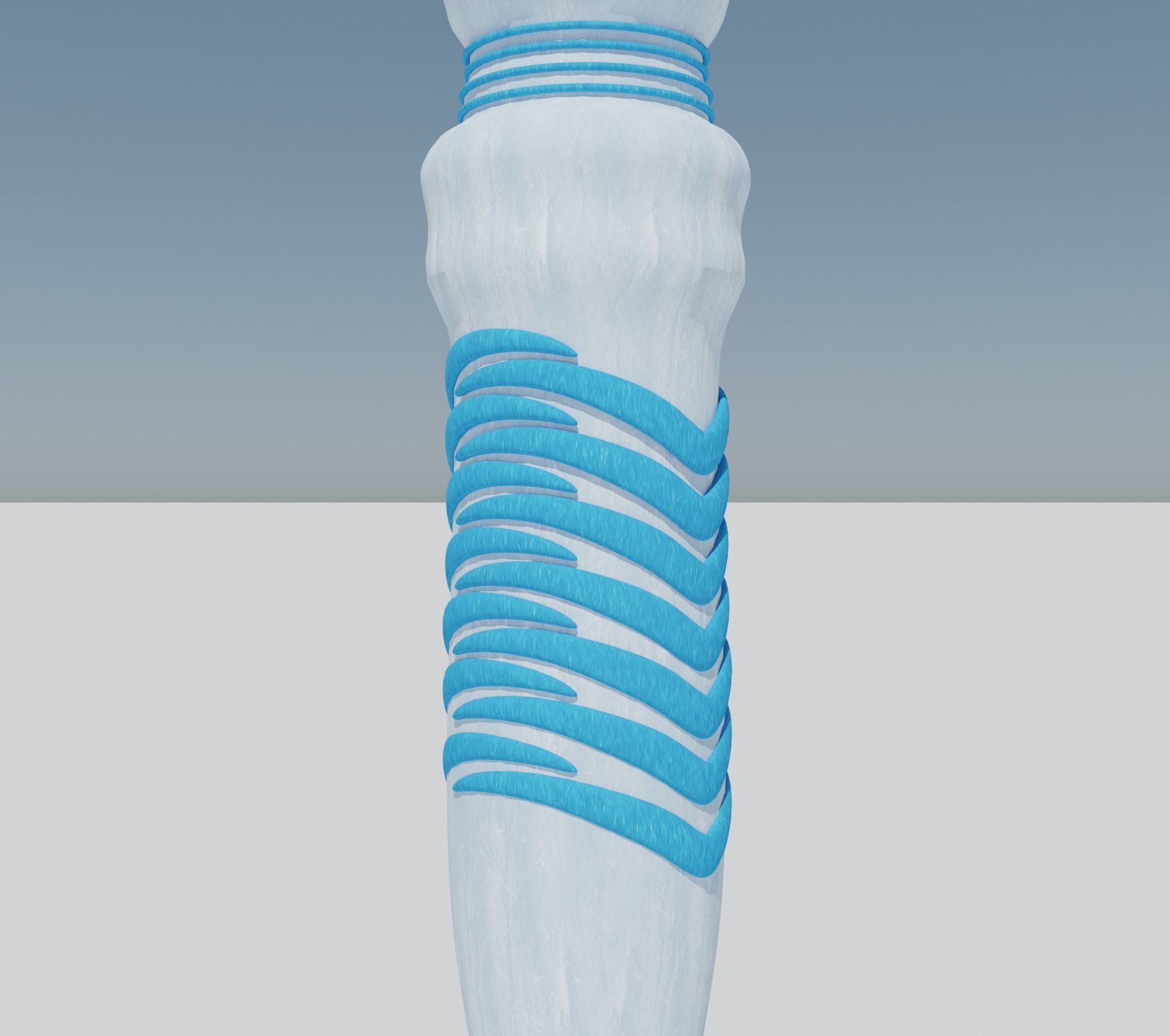 Ice column free 3D model | CGTrader