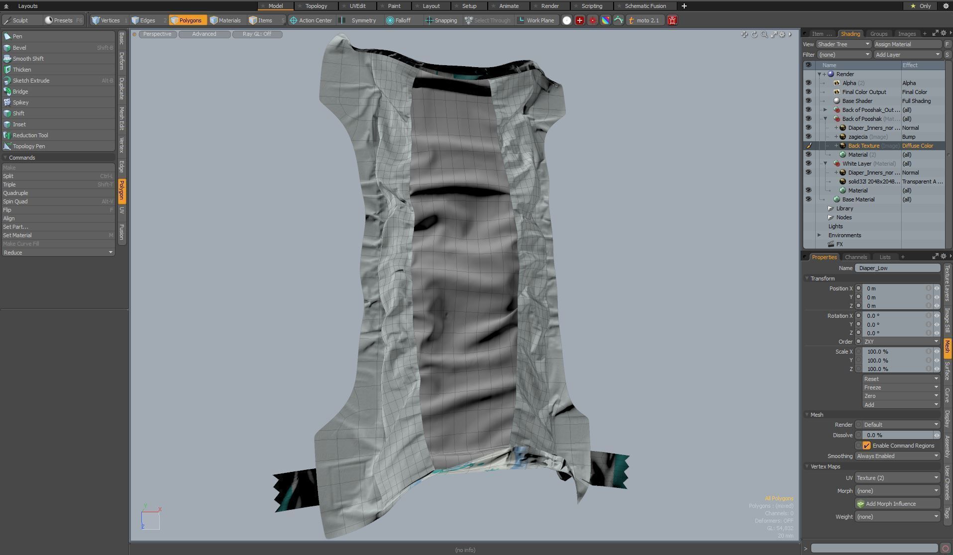 3D model Diapers VR / AR / low-poly | CGTrader