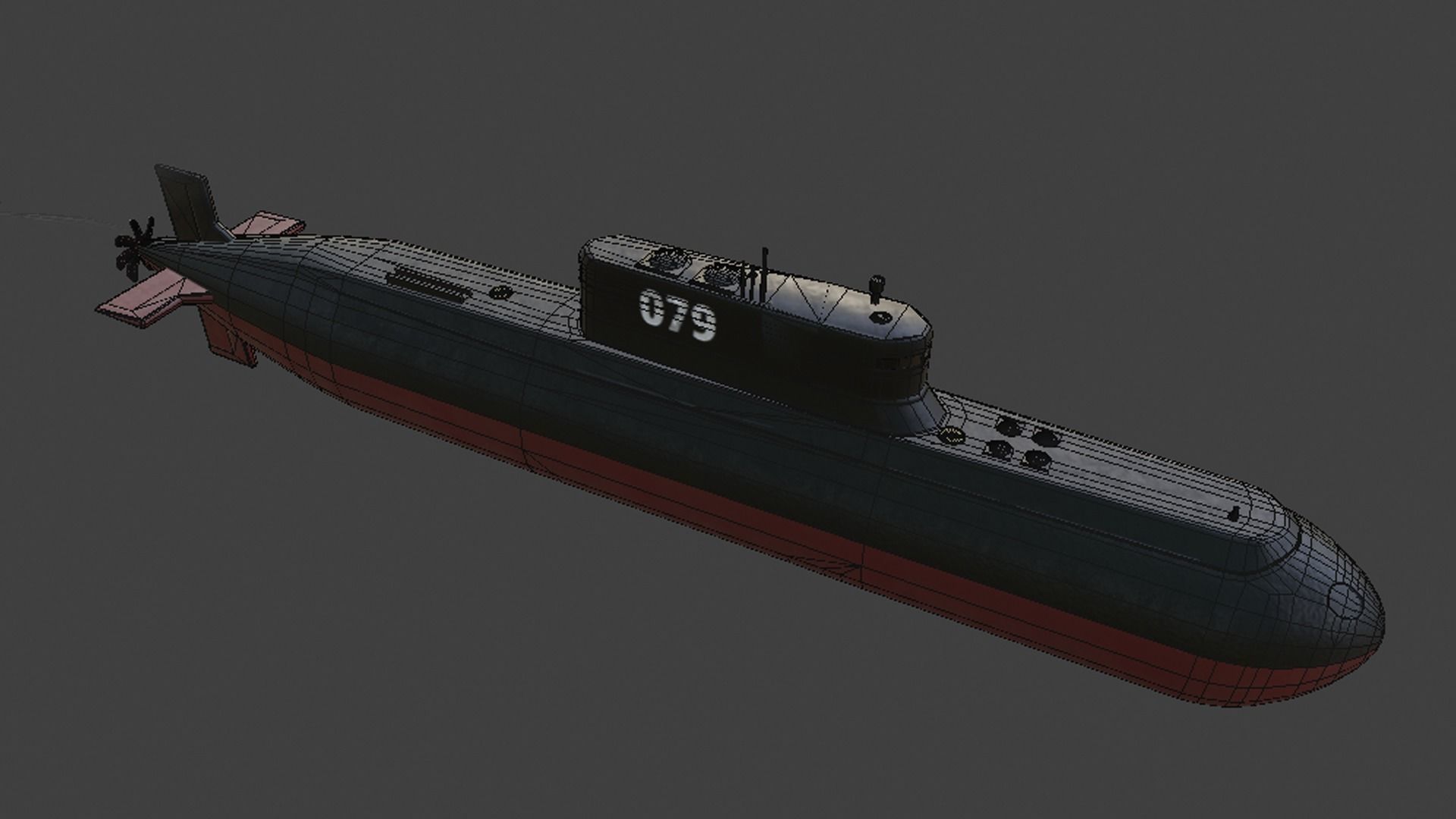 3D model Submarine 3D model VR / AR / low-poly | CGTrader