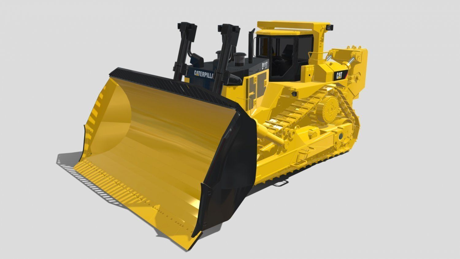 Caterpillar D11T Bulldozer 3D model | CGTrader