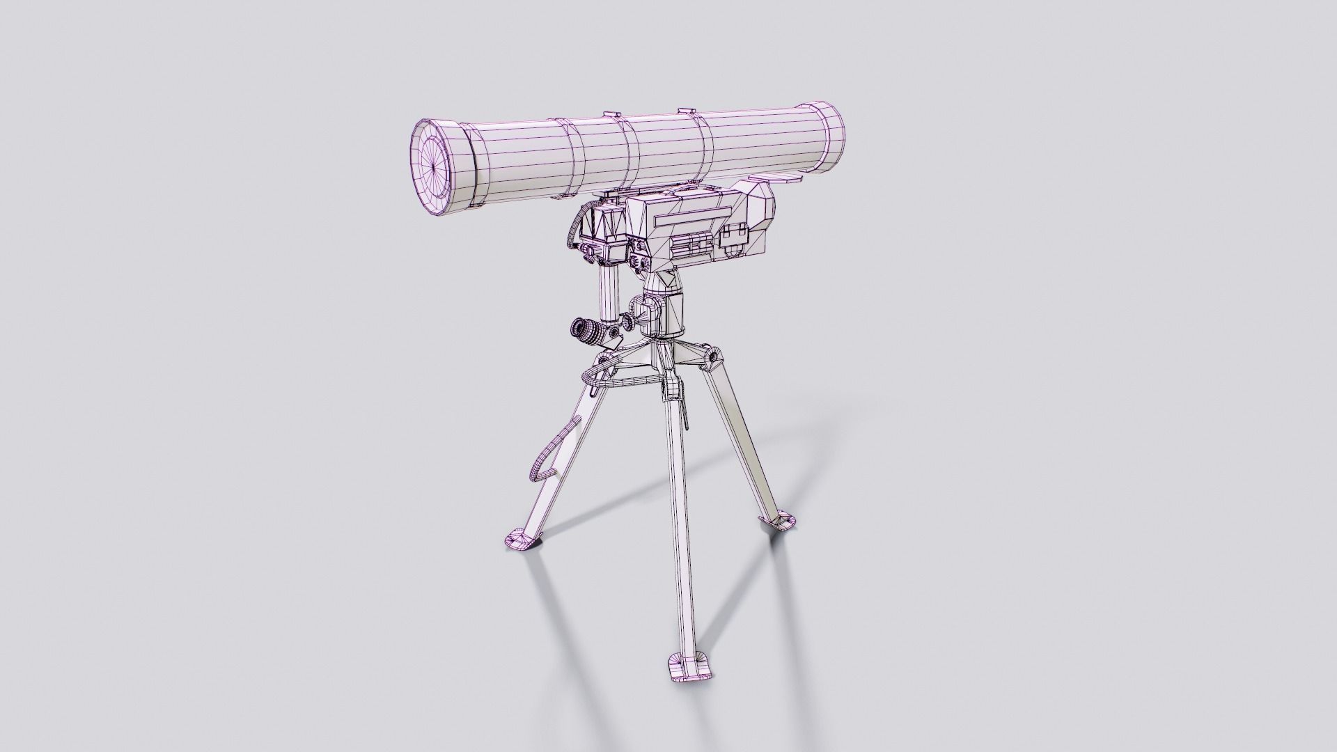 3D model Russian Missile Launcher - 9M133 Kornet-E -- AT-14 Spriggan VR ...