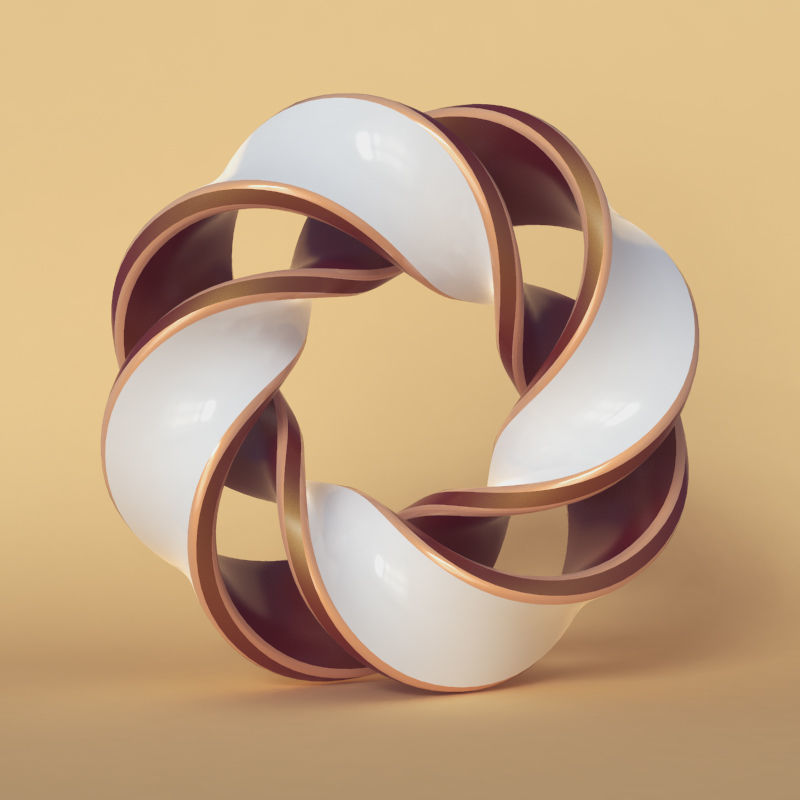 abstract torus 3D model | CGTrader