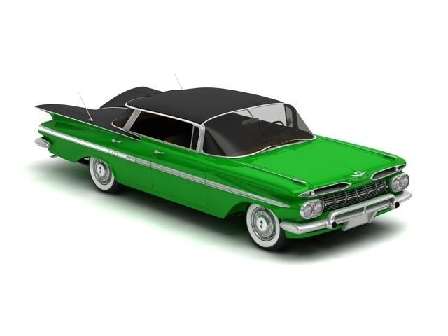 Chevrolet Impala 1959 3D model | CGTrader
