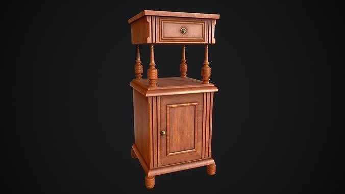 Victorian Smoking Stand 3D model | CGTrader