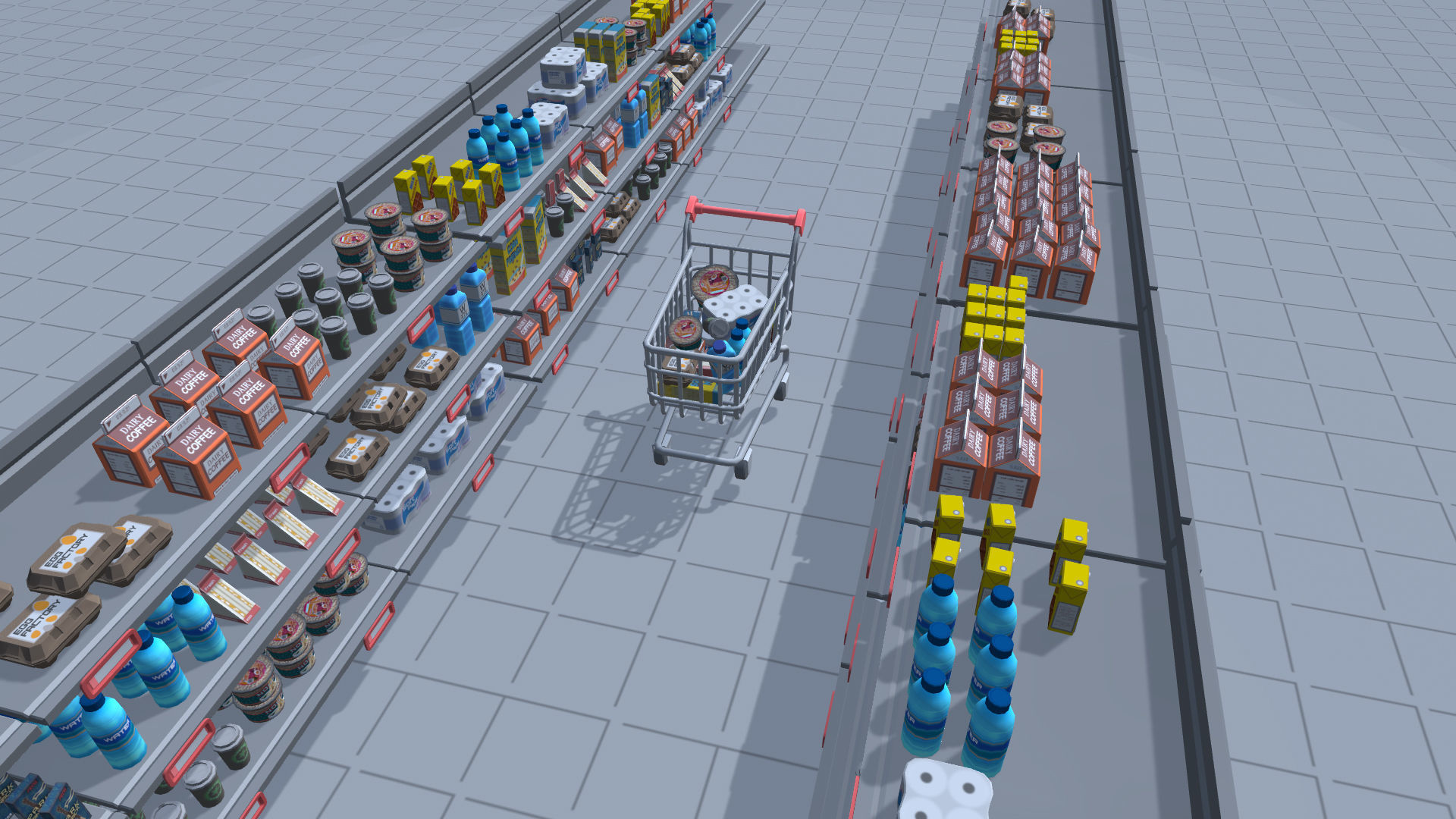 3D model Hyper Casual Supermarket VR / AR / low-poly | CGTrader