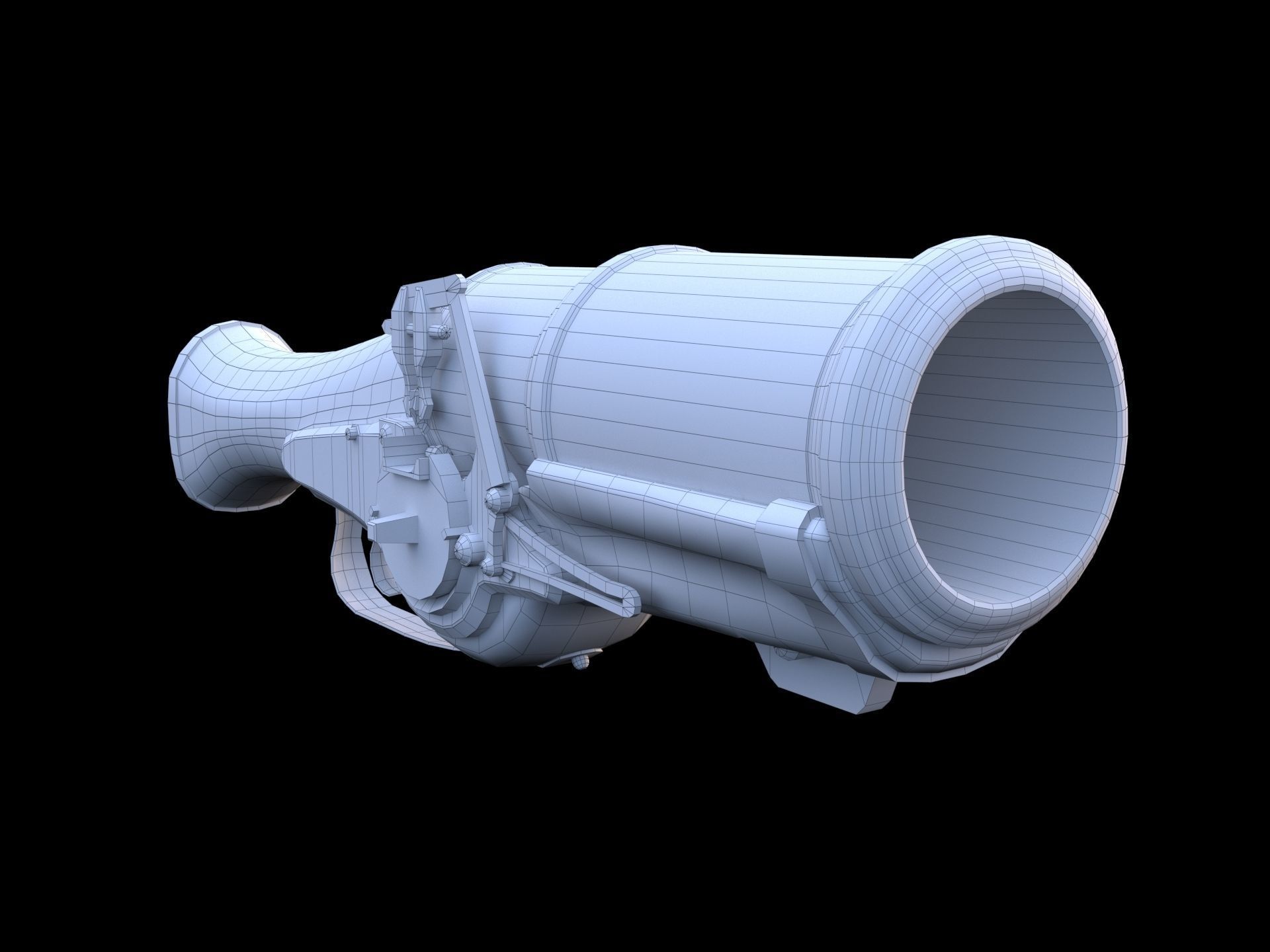 3D model Hand Mortar Bombard VR / AR / low-poly | CGTrader