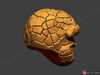 The Thing Mask - Fantastic Four - Marvel Hemet 3D model 3D printable ...