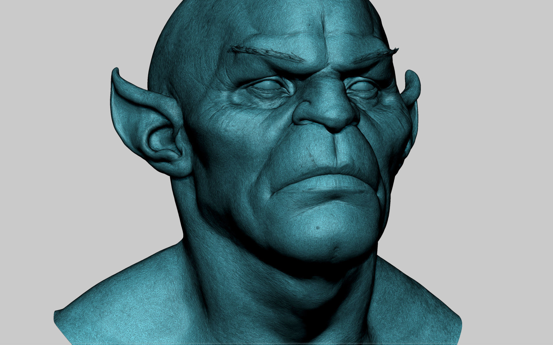 Panthro Head 3D model | CGTrader