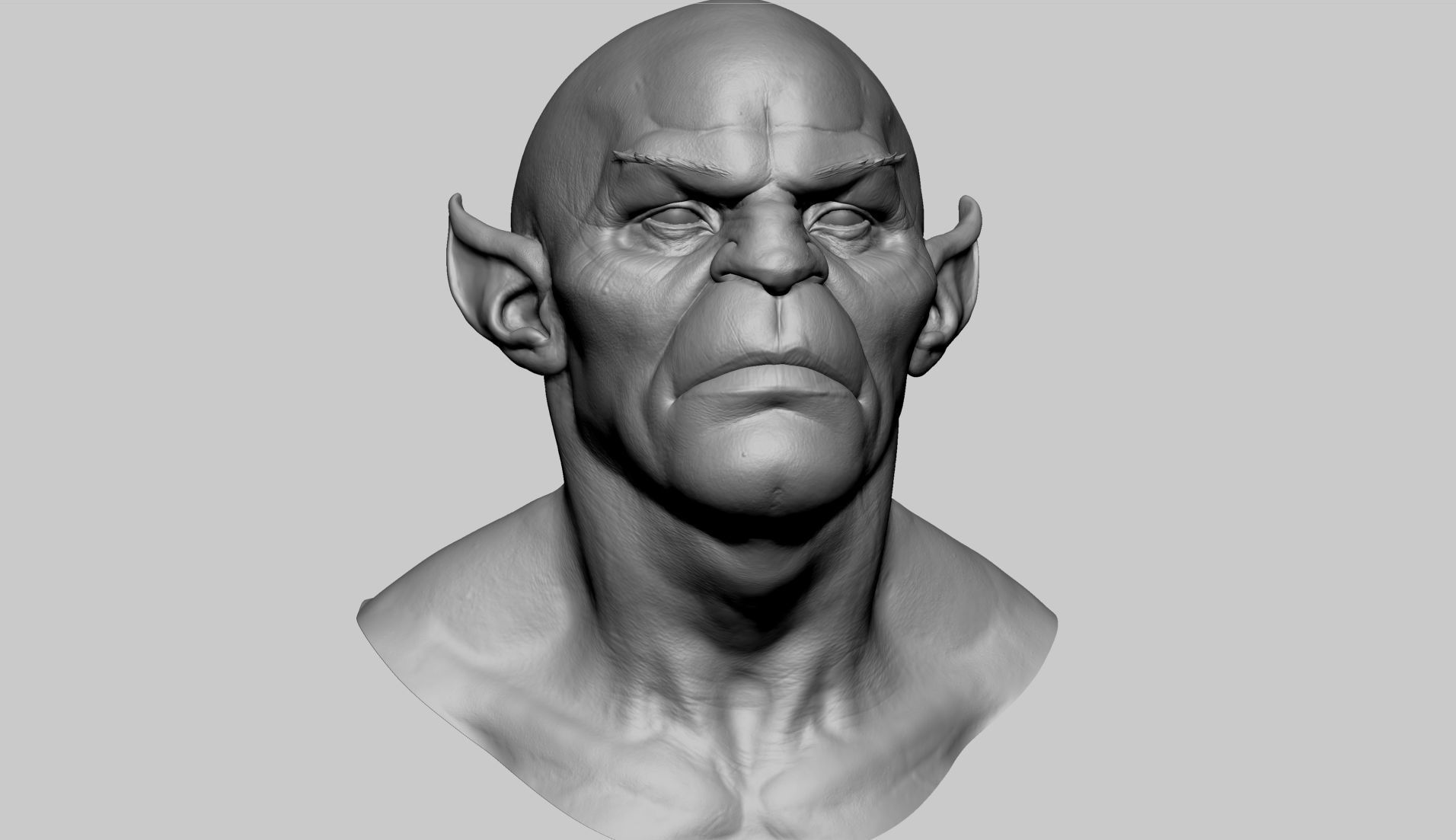 Panthro Head 3D model | CGTrader