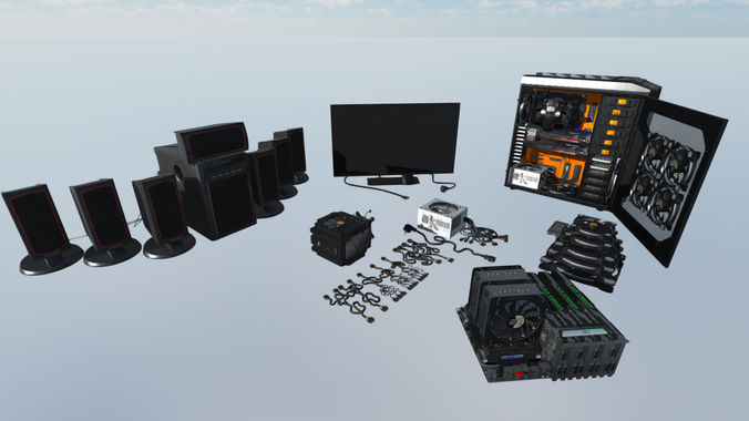3D model Expensive computer devices VR / AR / low-poly | CGTrader