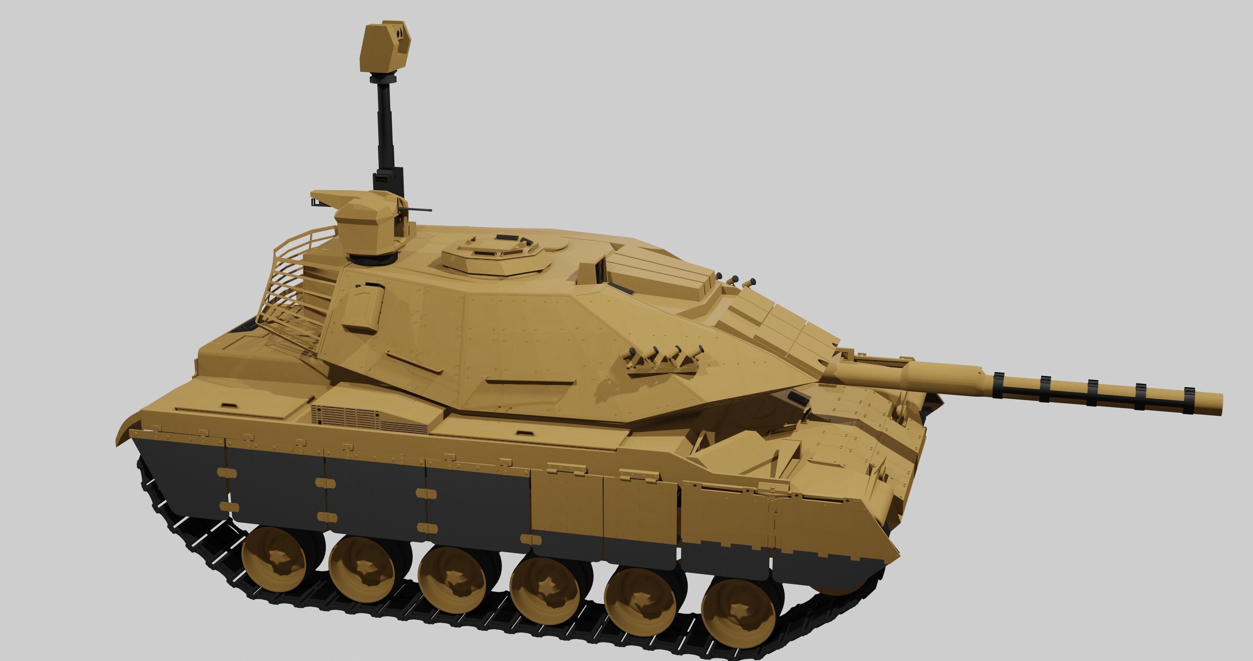 M60TM FIRAT 3D model | CGTrader