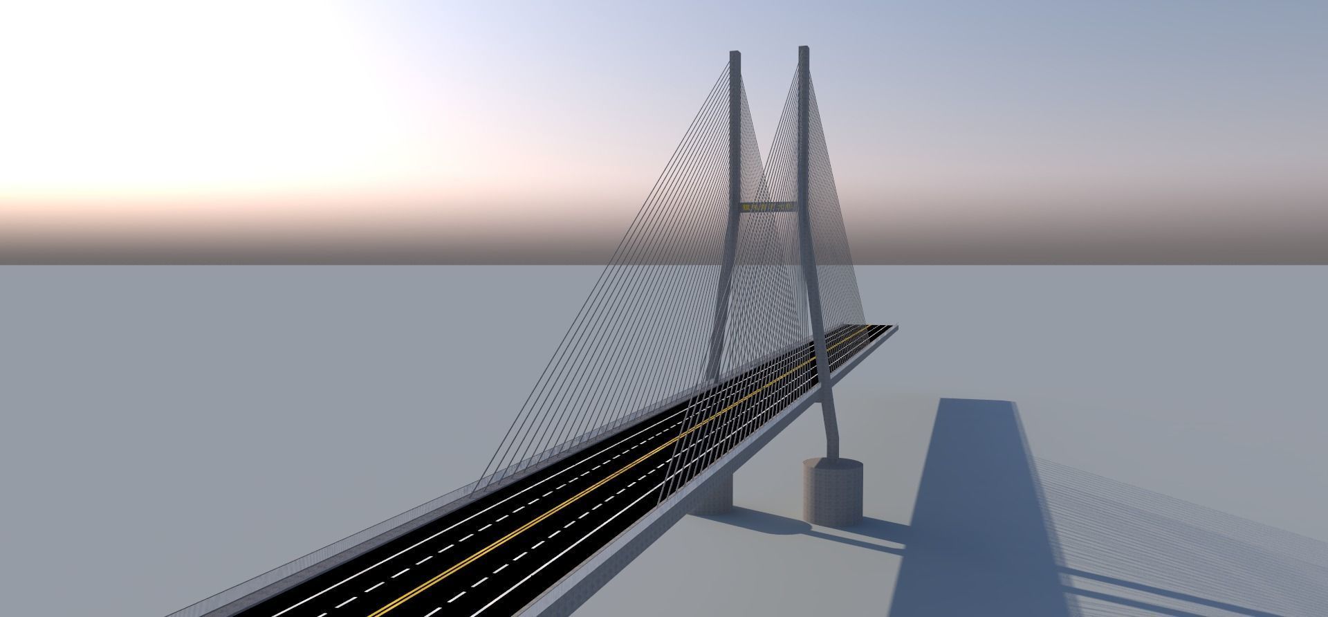 Yintan Yellow River Bridge Lanzhou Gansu Province 3D model | CGTrader