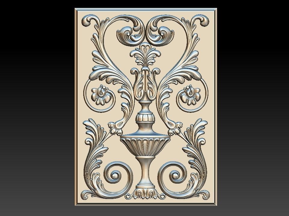 3D FLORAL DESIGN 3D model | CGTrader