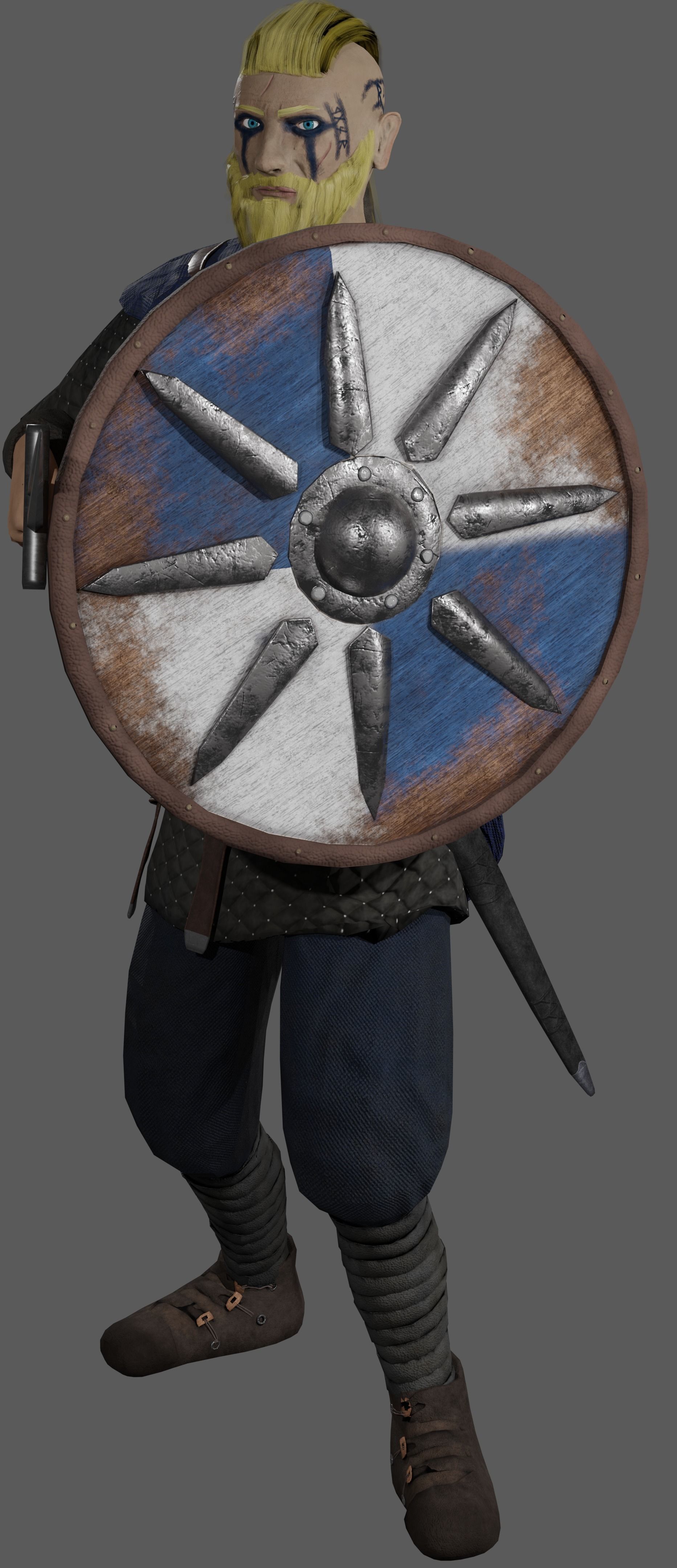 Viking Jarl free VR / AR / low-poly 3D model | CGTrader