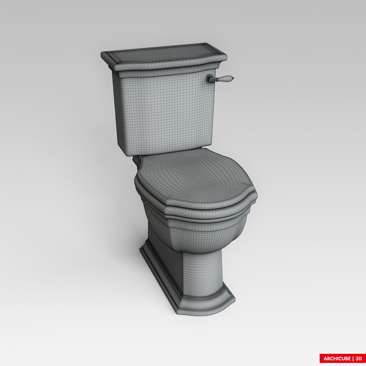 Toilet WC 3D model | CGTrader